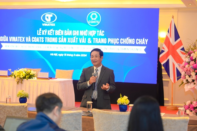 Vinatex sản xuất vải chống cháy, tìm cơ hội tại thị trường ngách - Vinatex