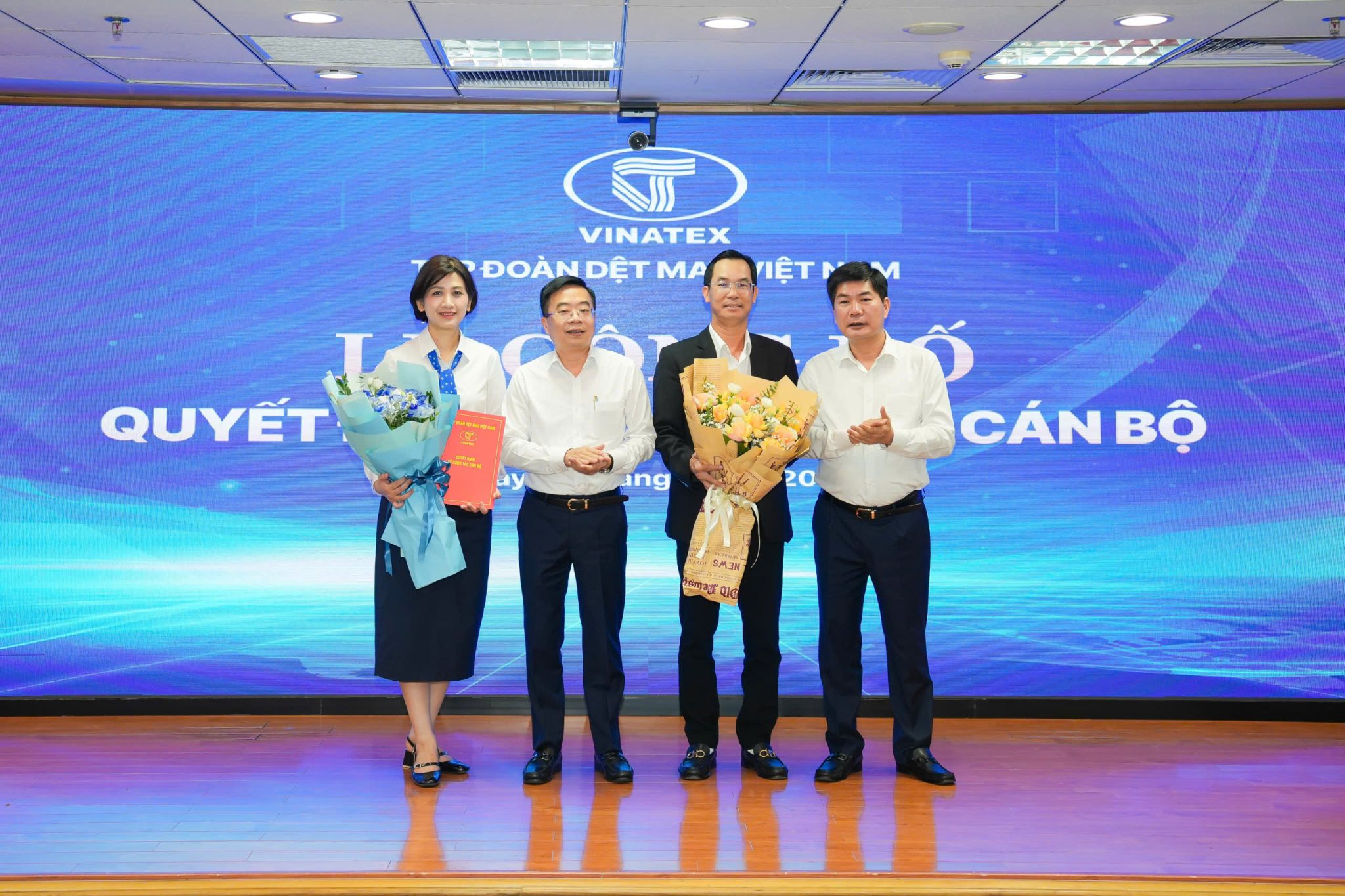 Vinatex bổ nhiệm Lãnh đạo cấp cao và quản lý cấp trung - Vinatex