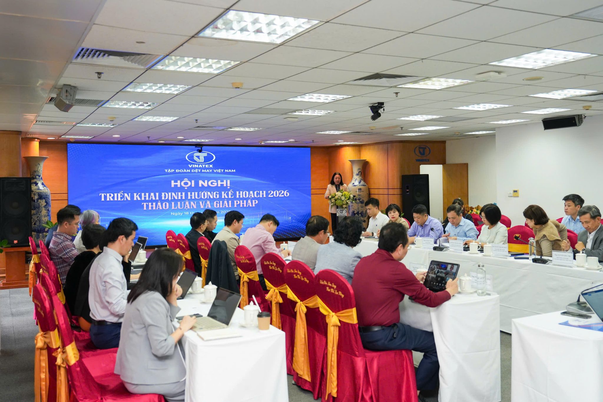 Vinatex tổ chức Hội nghị triển khai định hướng kế hoạch 2026 - Vinatex